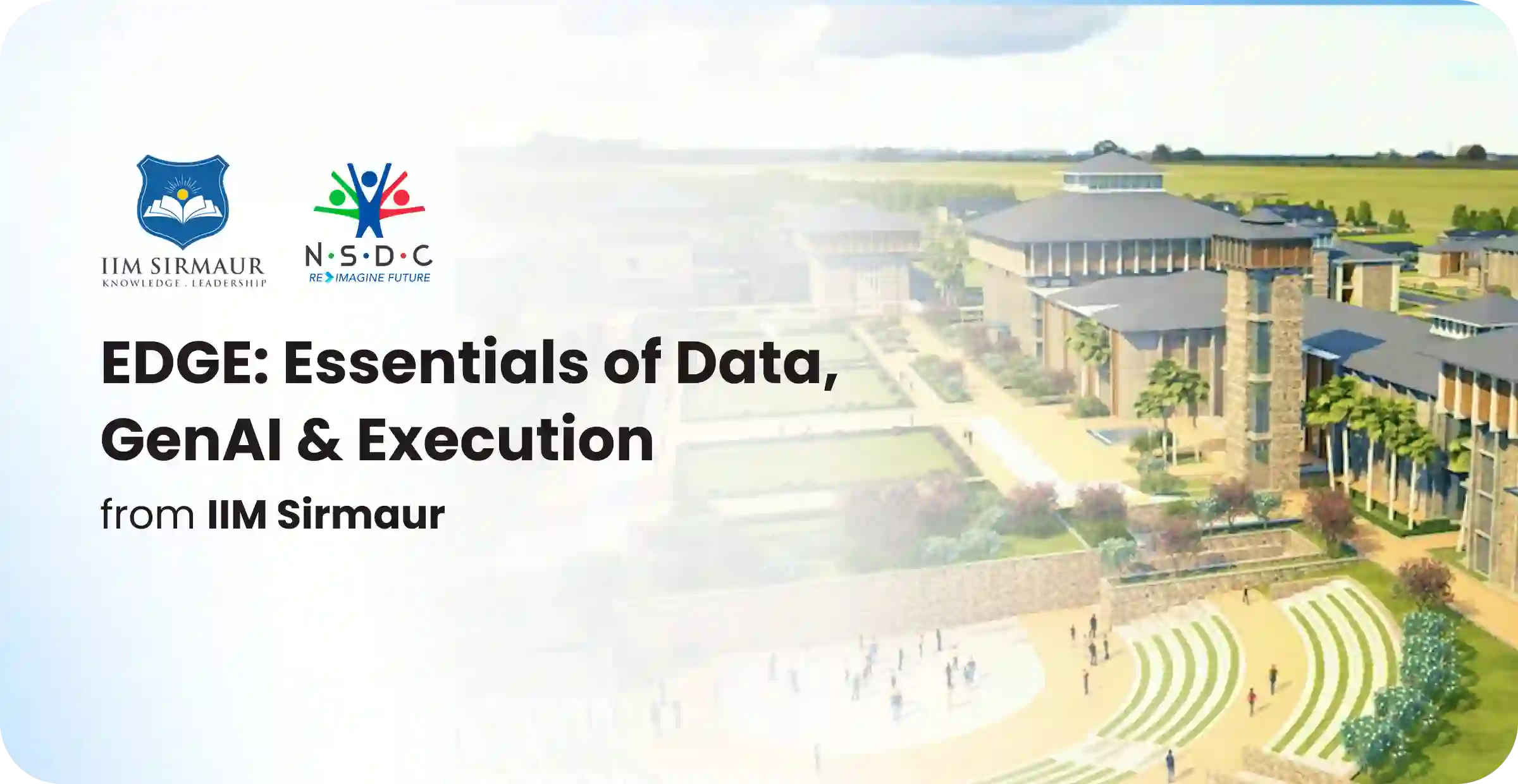 EDGE: Essentials of Data,GenAI & Execution